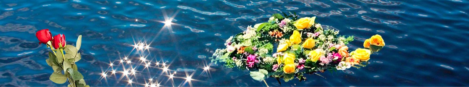 Sea Burial Flowers / Wreaths - Beautiful Addition to a Scattering